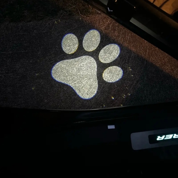 Other | Two Universal Dog Paw Print Car Door Projector Ghost Lights ...